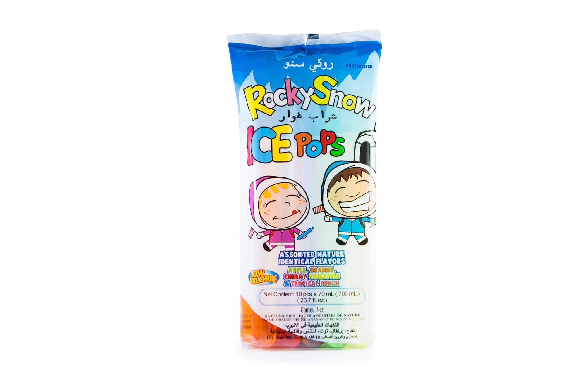 Rocky Snow Ice Pops - Miesto International Foods Corporation