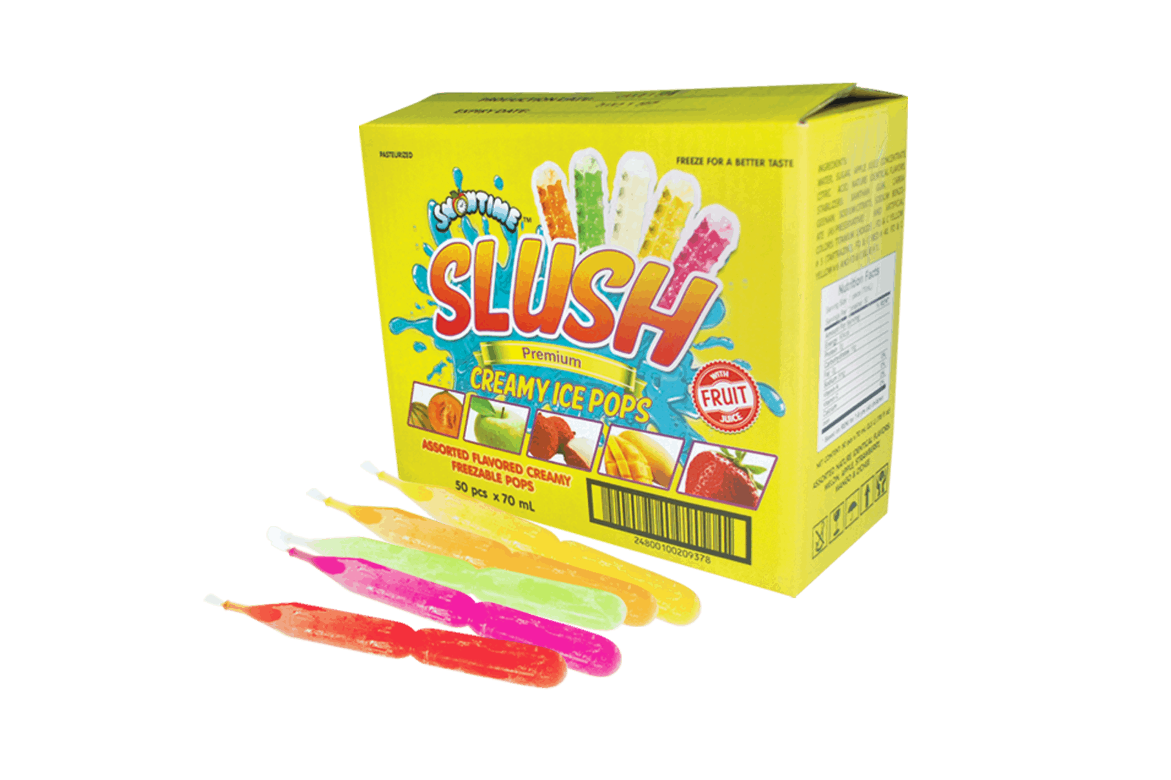 Slush Creamy Icepops - Miesto International Foods Corporation